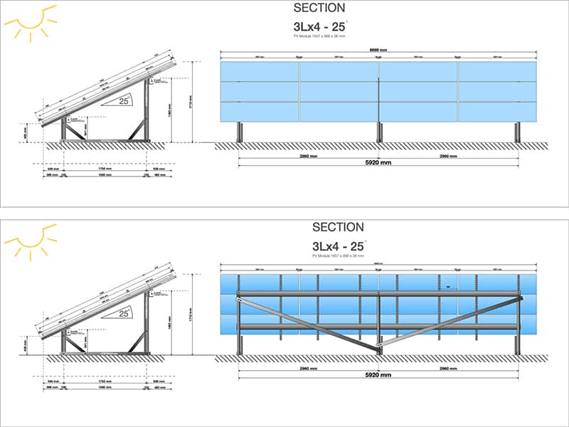 Photovoltaic structures RRE PV© – Custom - Solar Photovoltaic ...