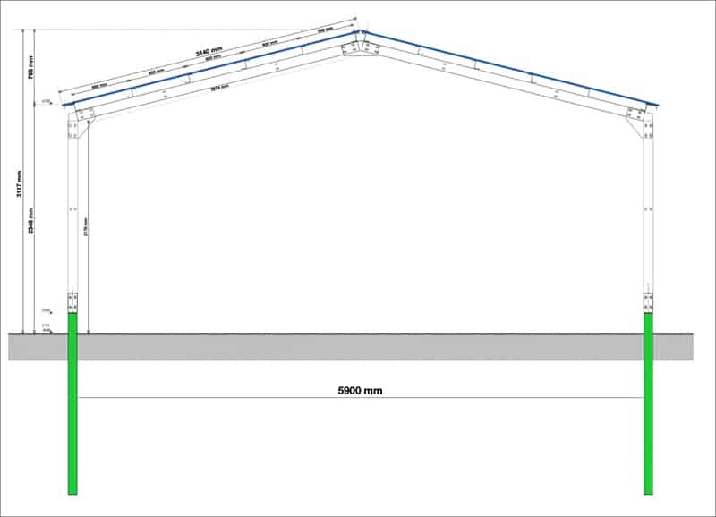 Photovoltaic structures – RRE PV© – Agricultural land PV panel ...